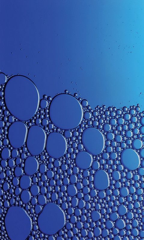 Abstracta circulos azules - Fondos de Pantalla para Celular