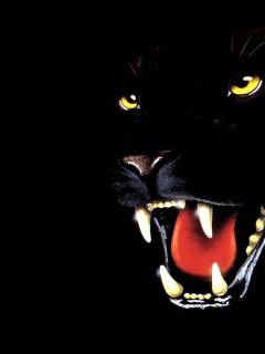 Pantera rugiendo - Fondos de Pantalla para Celular